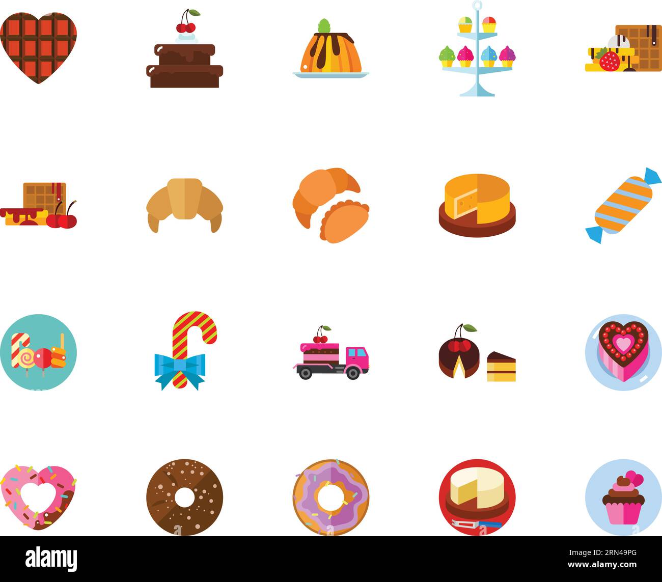 Cheesecake delivery Stock Vector Images - Alamy