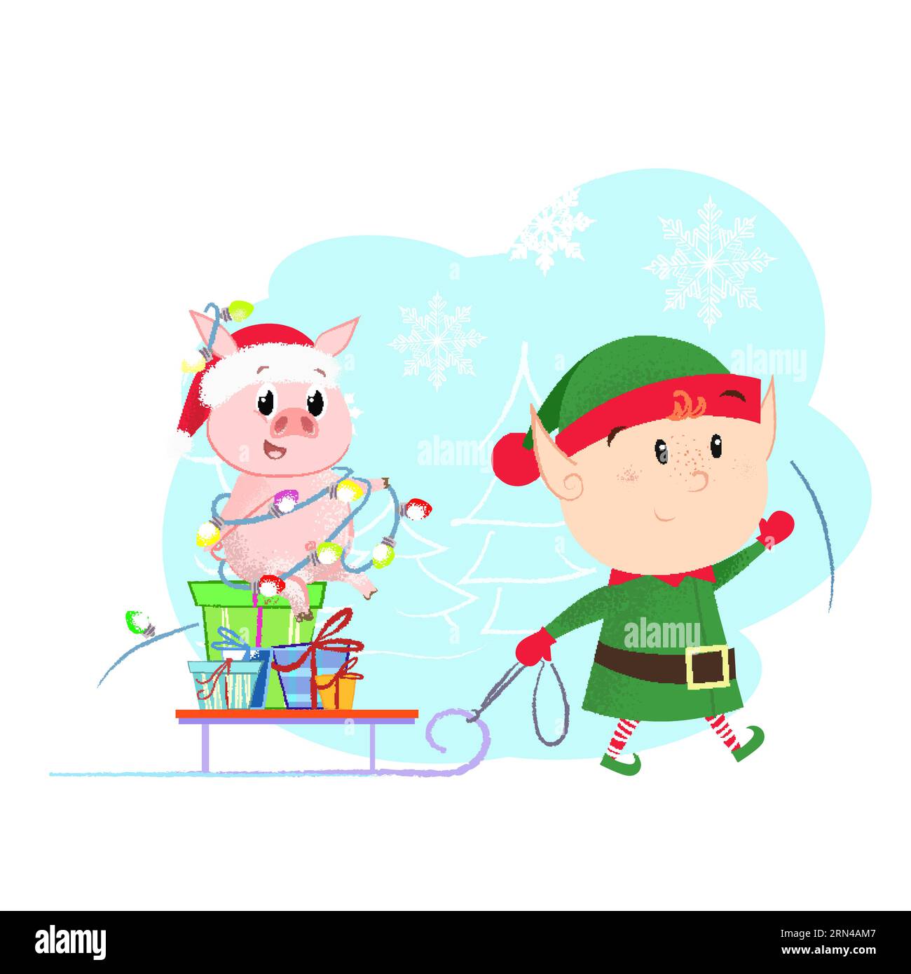 Walking leaflet Stock Vector Images - Alamy