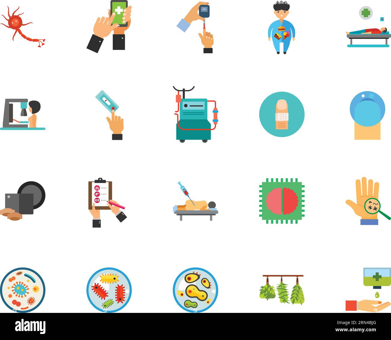 Checkup infection Stock Vector Images - Alamy