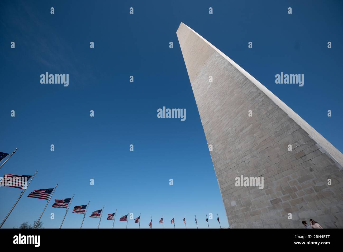Washington Monument American Flags Washington DC // WASHINGTON DC ...