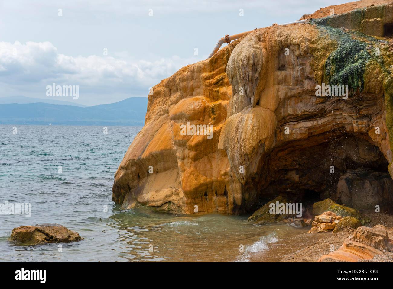 Thermal spring water, spa, Loutra Edipsou, Edipsos, Aedipsos, Aedipsou ...