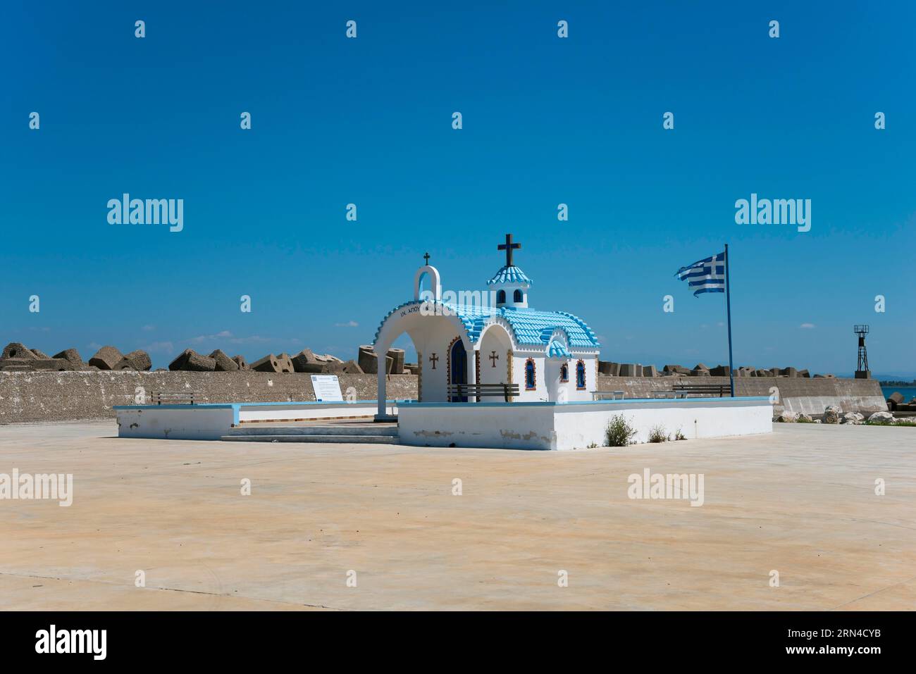 Agios nikolaos chapel hi-res stock photography and images - Alamy