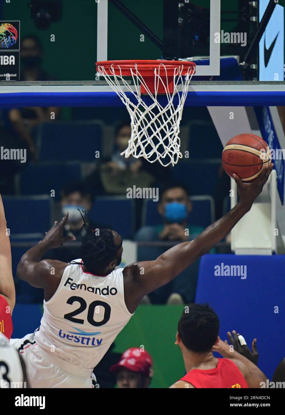 Quezon, Philippines. 31st Aug, 2023. Bruno Fernando of the Angola men ...