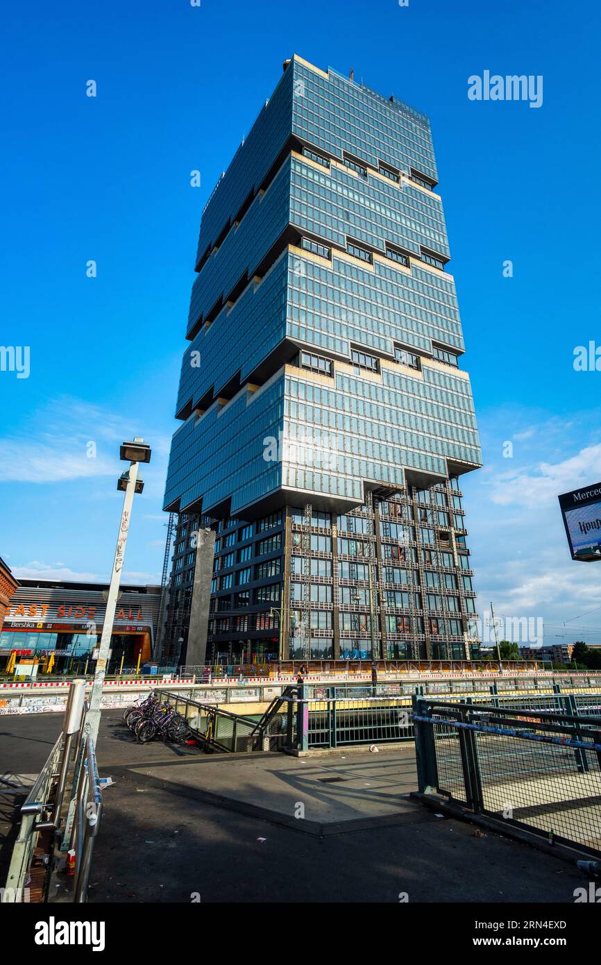 Edge East Side Tower construction site, Berlin, Germany Stock Photo - Alamy