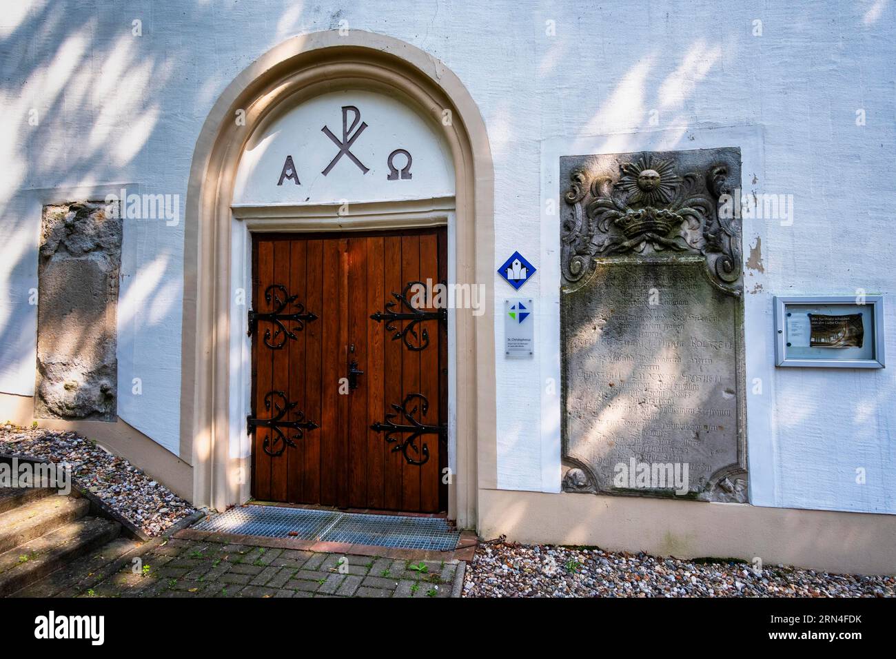 St. Christopher's Church, Breitenhagen, Barby, Saxony-Anhalt, Germany ...