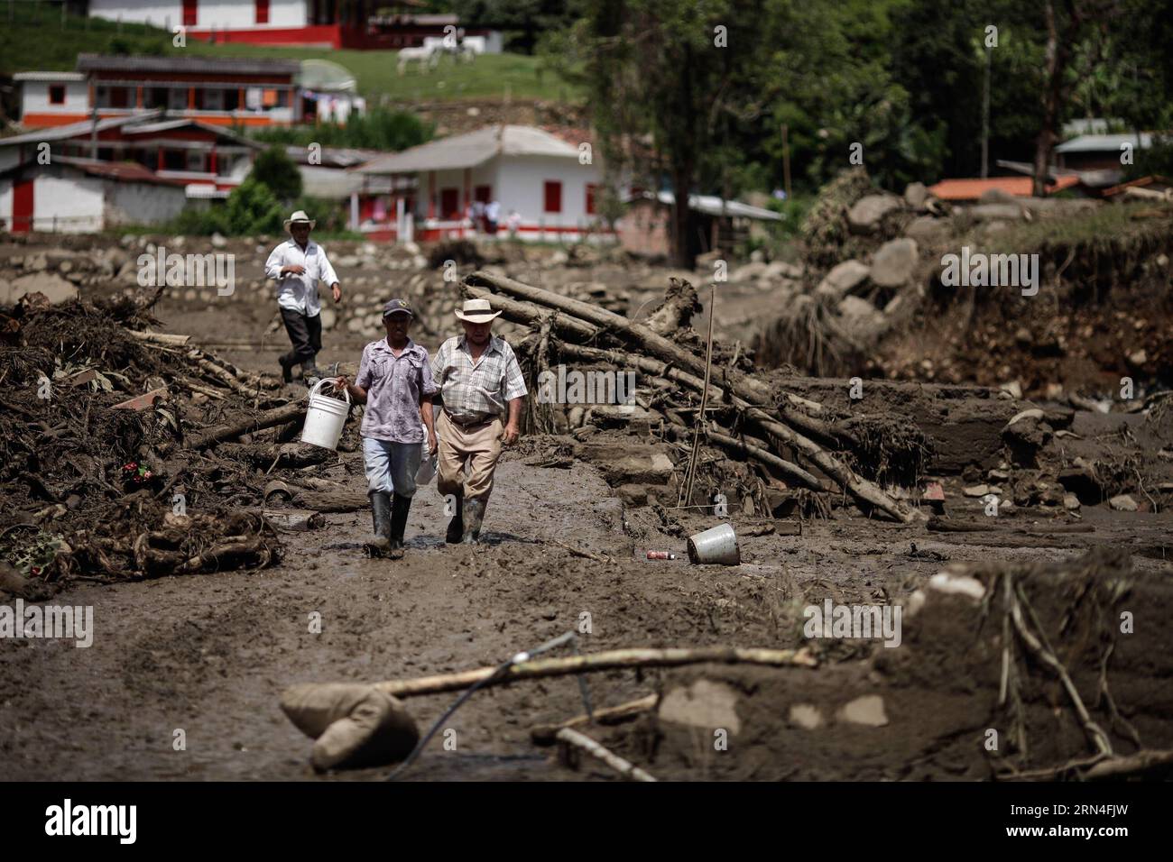 Colombiasalgarlandslide hi-res stock photography and images - Alamy