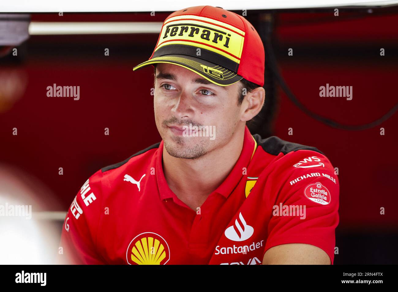 LECLERC Charles (mco), Scuderia Ferrari SF-23, portrait during the 2023 ...