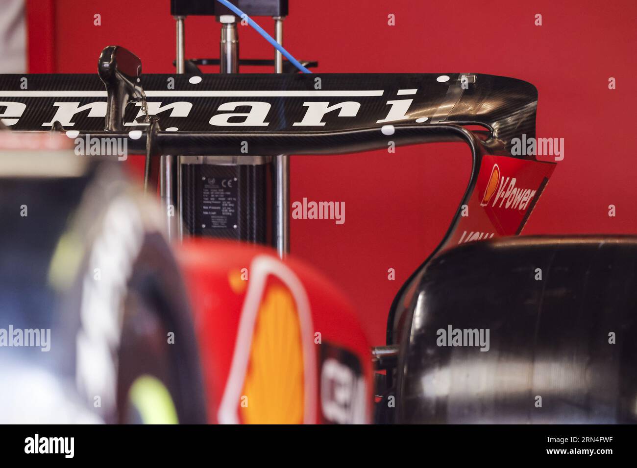 Scuderia Ferrari SF-23, mechanical detail rear wing during the 2023 ...
