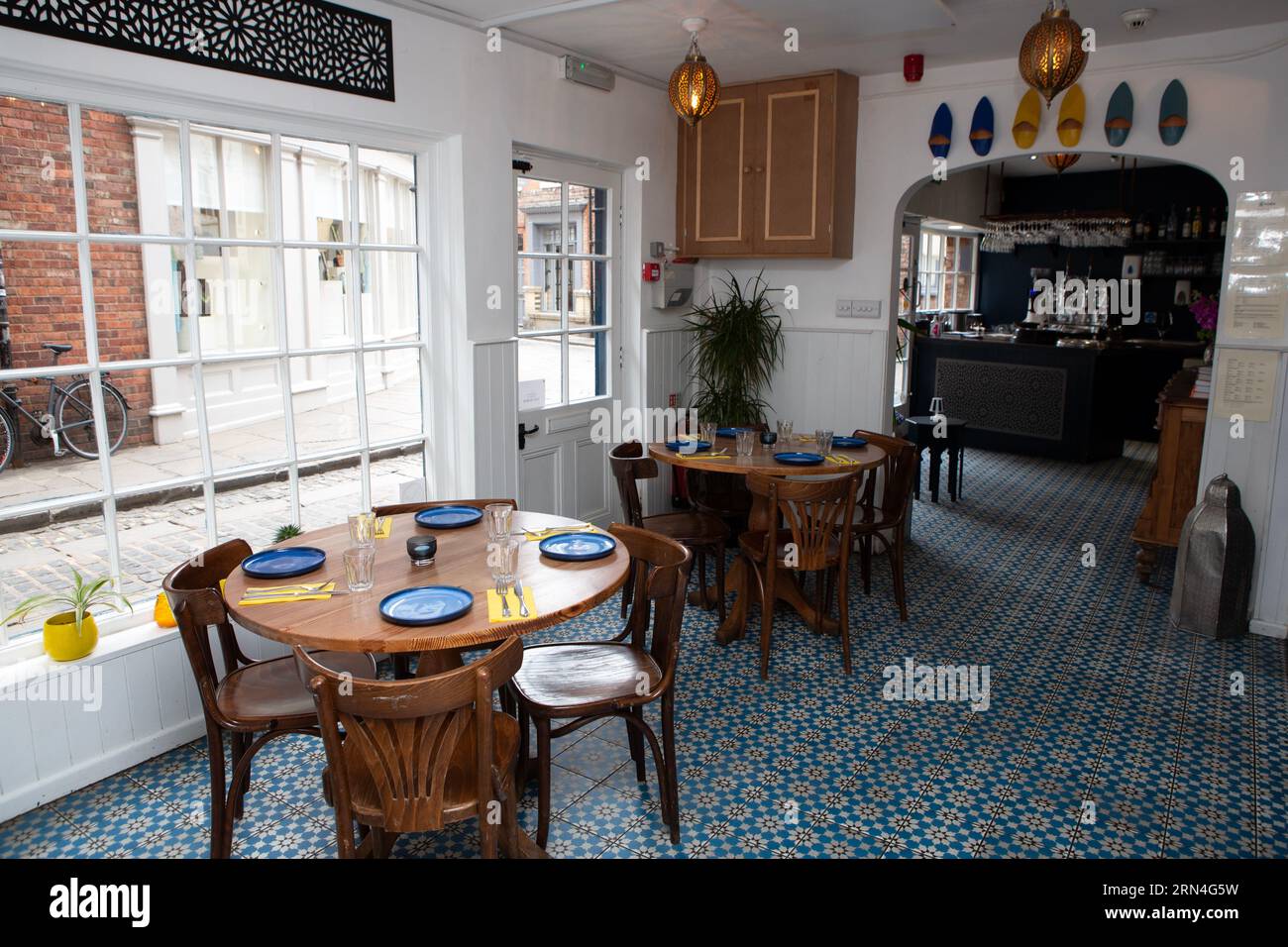 Los Moros restaurant in Grape Lane, York, North Yorkshire. Los Moros is ...