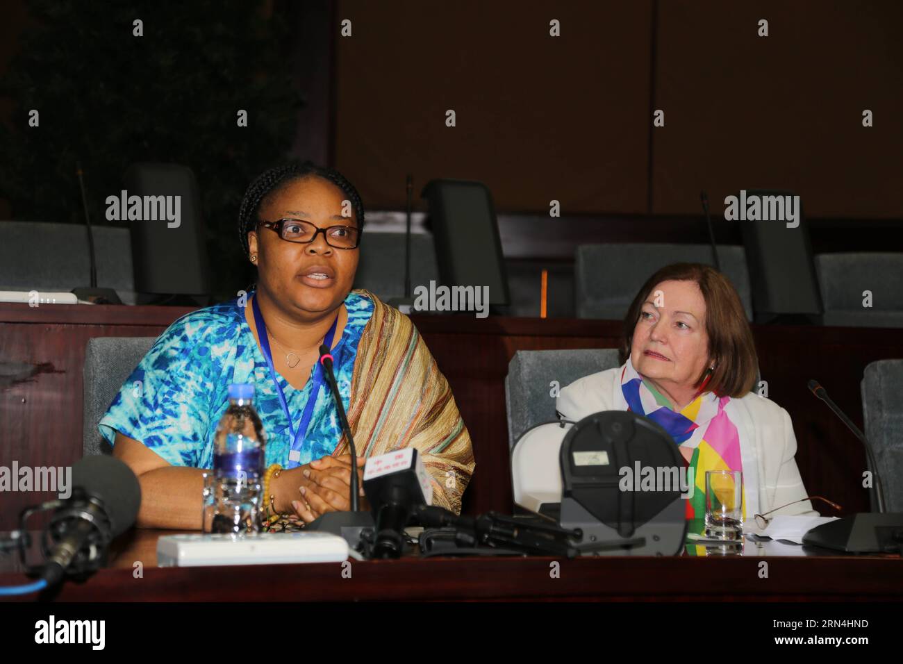 Leymah gbowee 2015 hi-res stock photography and images - Alamy