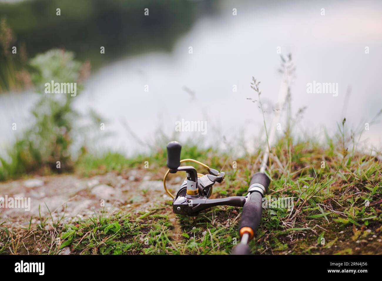 Fishing rod cutout hi-res stock photography and images - Alamy