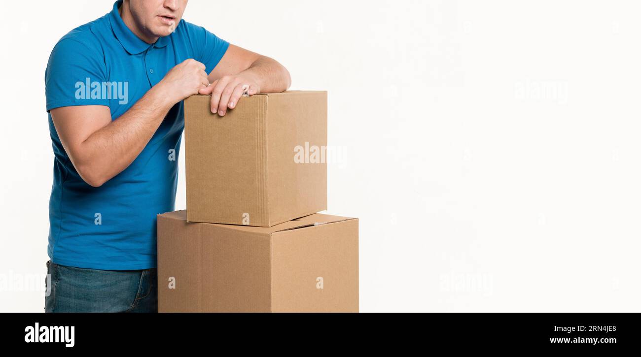 Cardboard cutout man hi-res stock photography and images - Alamy