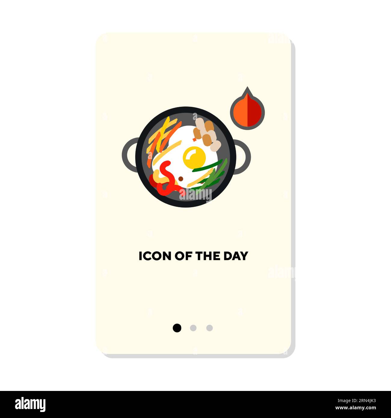 Making food flat icon Stock Vector Image & Art - Alamy