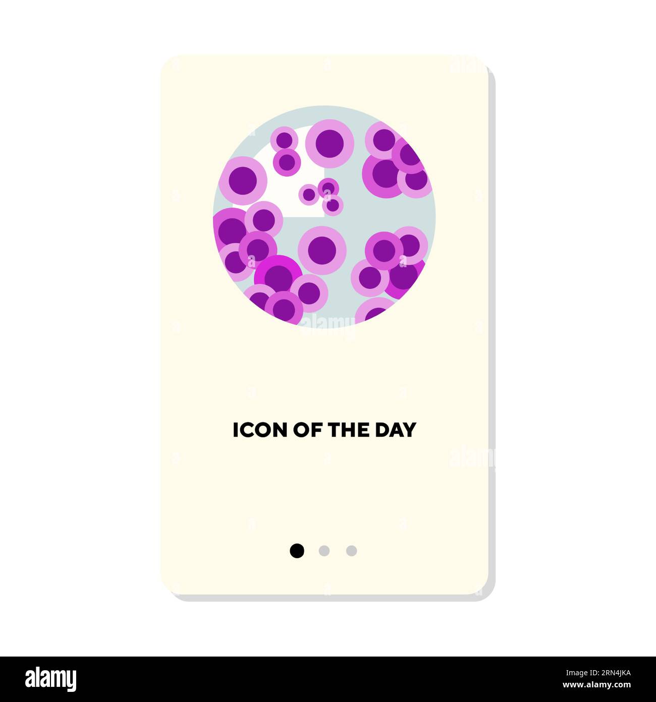 Microbes and microorganisms flat vector icon Stock Vector Image & Art ...