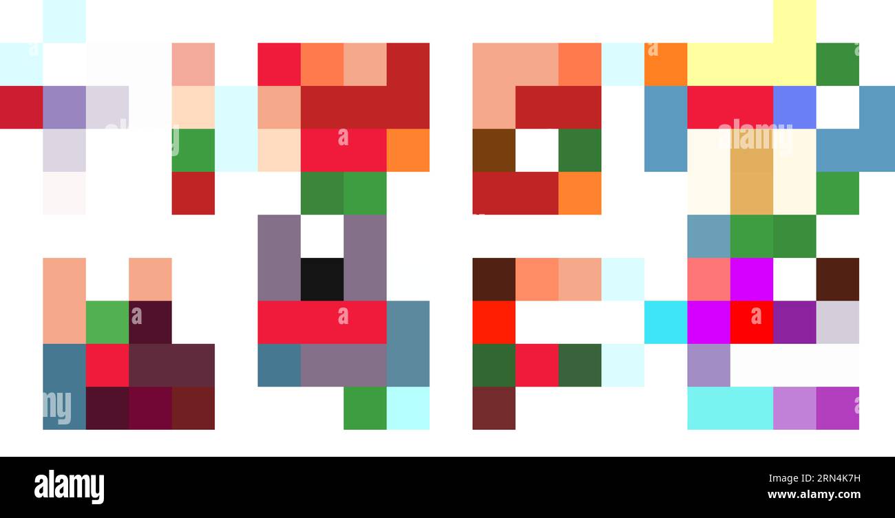 Colorful set illustration of Christmas elves Stock Vector Image & Art ...