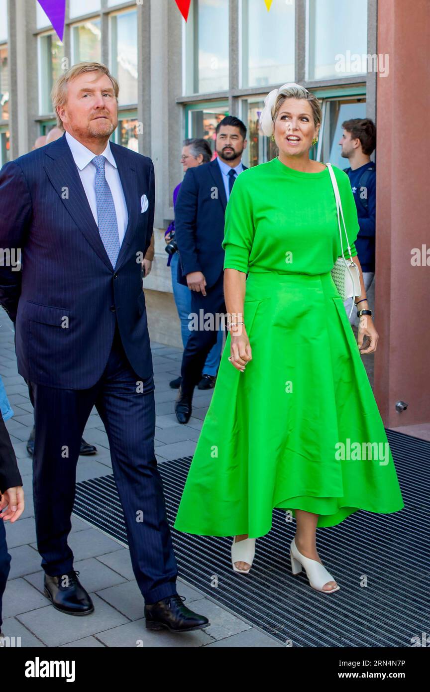 Ede, Niederlande. 31st Aug, 2023. King Willem Alexander and Queen ...