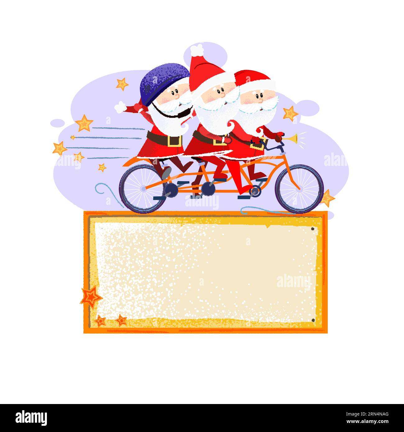Bike christmas present Stock Vector Images - Alamy