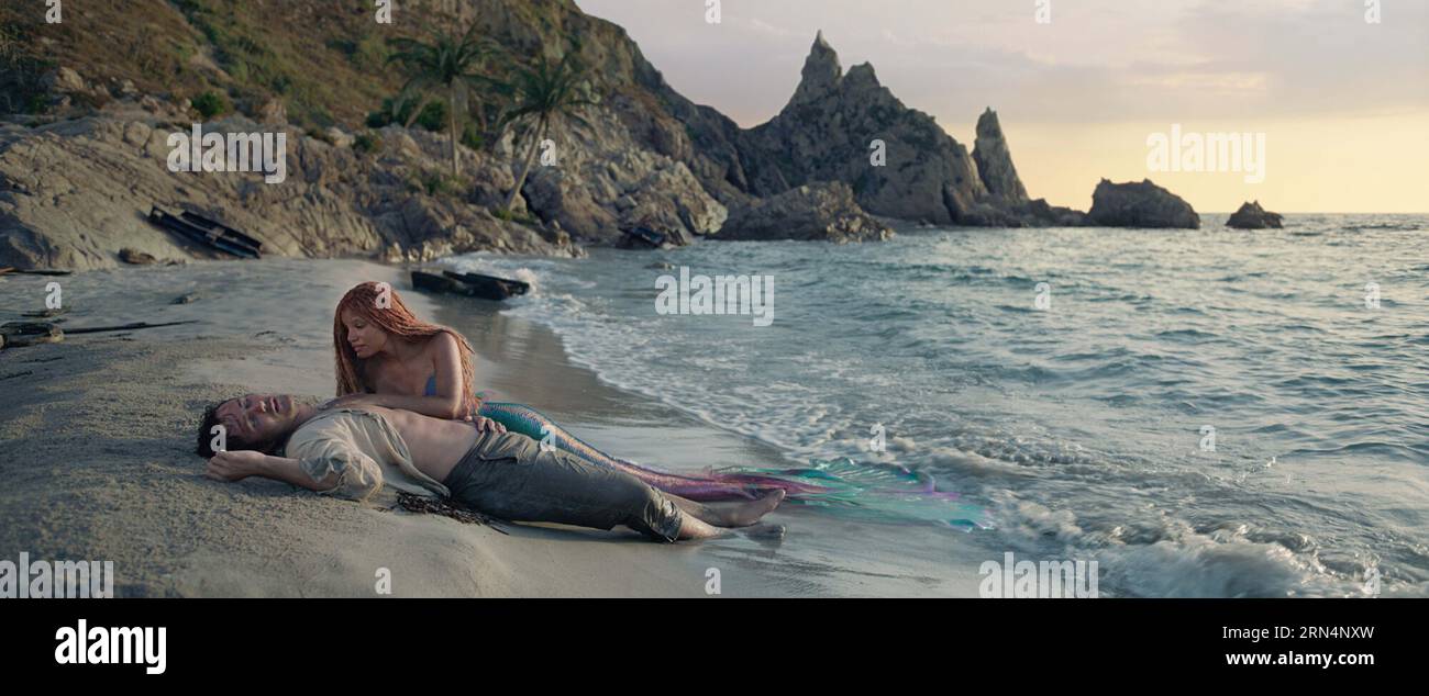 THE LITTLE MERMAID (2023) JONAH HAUER-KING HALLE BERRY ROB MARSHALL ...