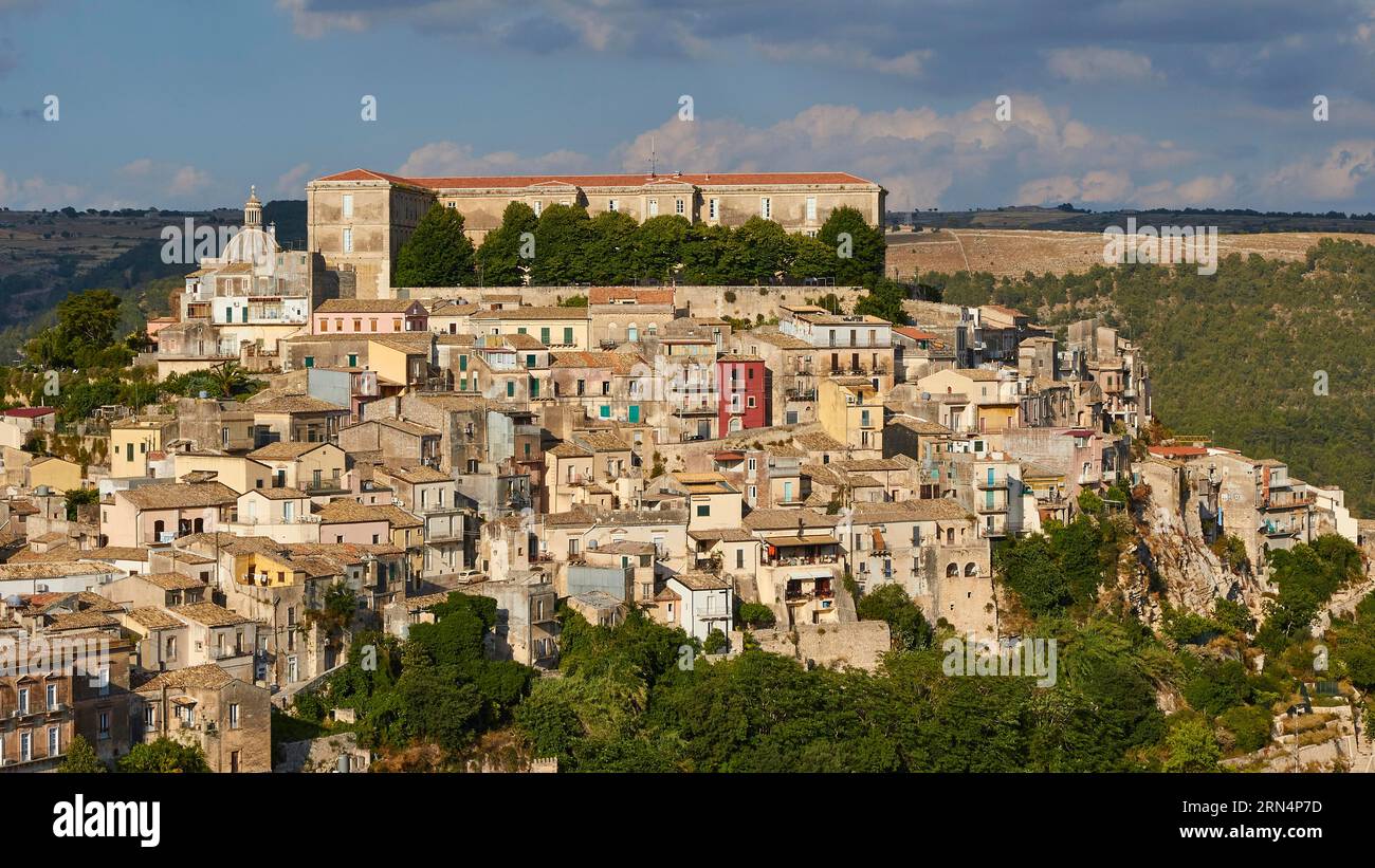 Cathedral, Castello Vecchio, View of Ragusa Ibla, Baroque city, Baroque ...