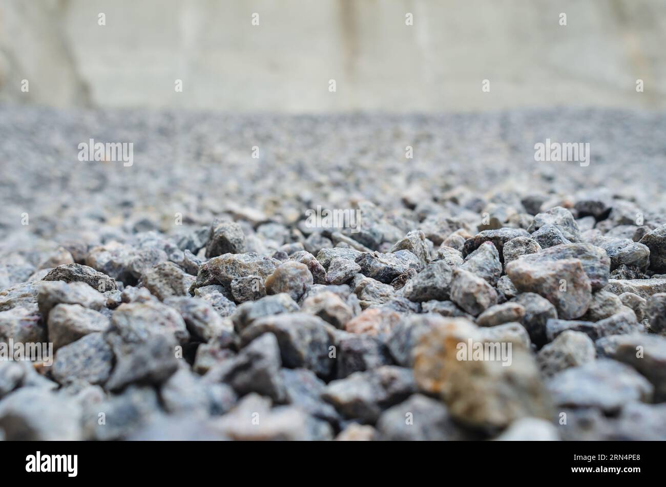 Fine gravel. Background building stone for road construction, paving ...