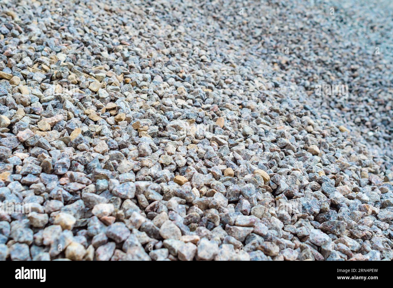 Fine gravel. Background building stone for road construction, paving ...