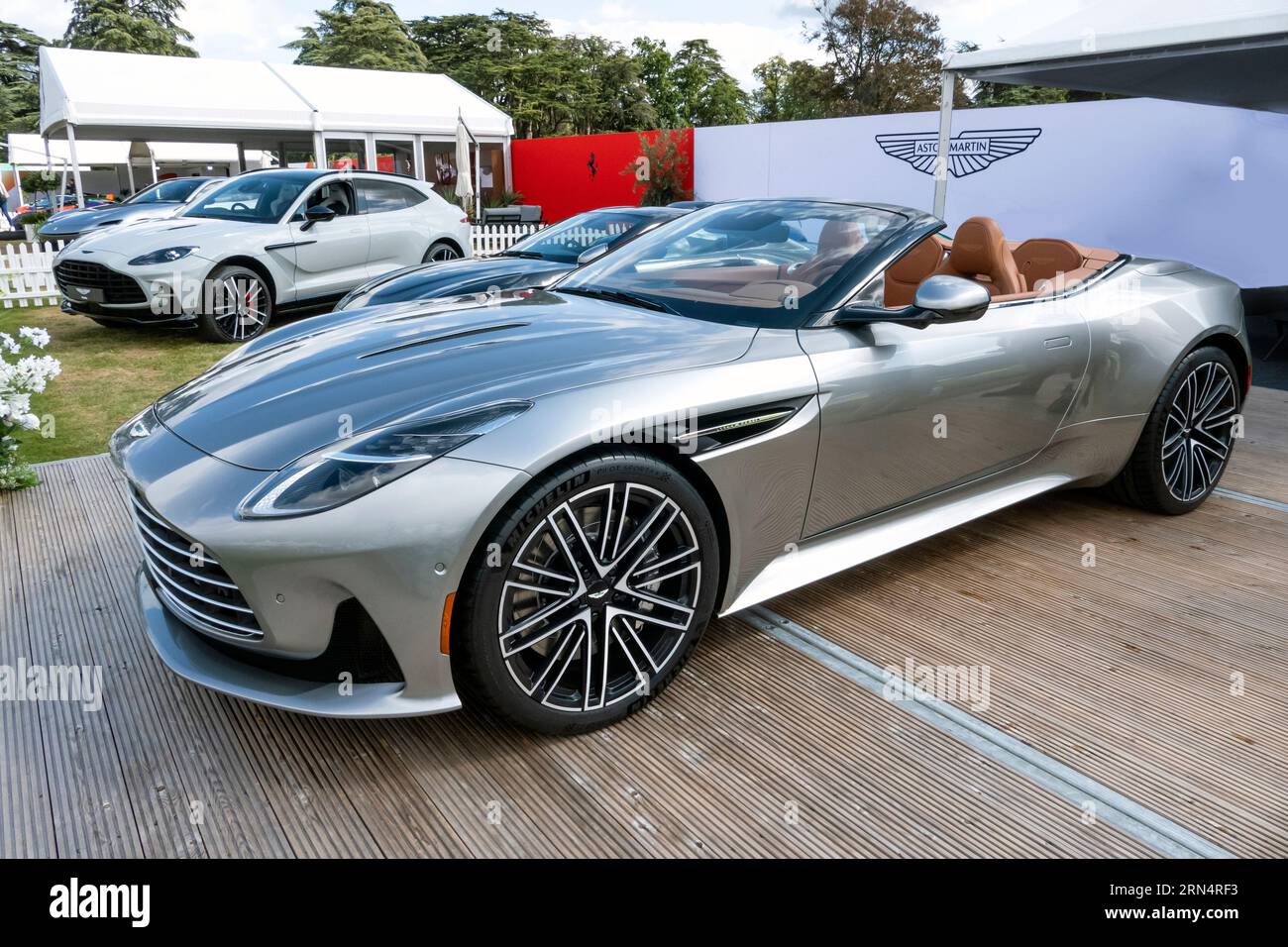Aston Martin DB12 Volante at the 2023 Salon Prive Concours at Blenheim ...