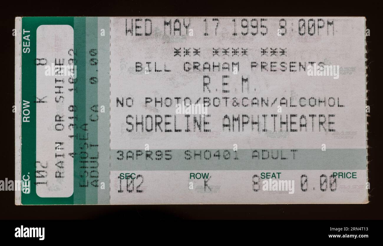 Rem band hi-res stock photography and images - Alamy