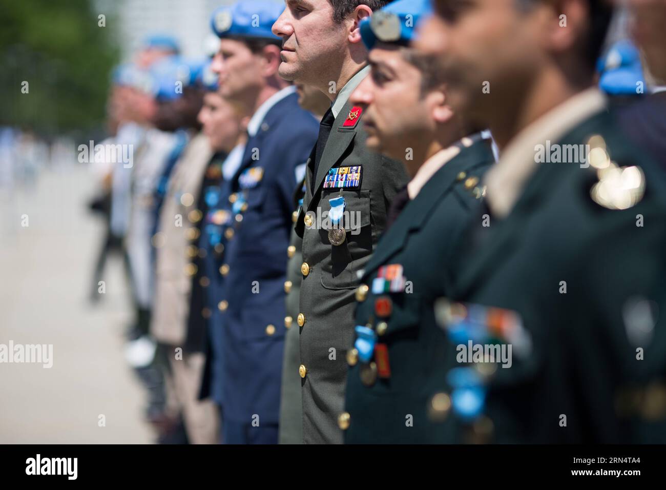 Service for un peacekeepers day hi-res stock photography and images - Alamy