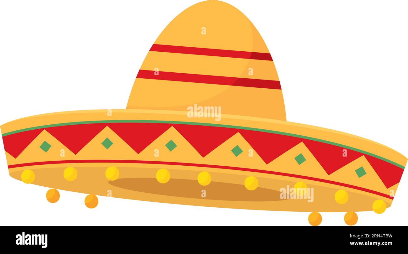 Isolated colored traditional mexican hat Vector illustration Stock ...