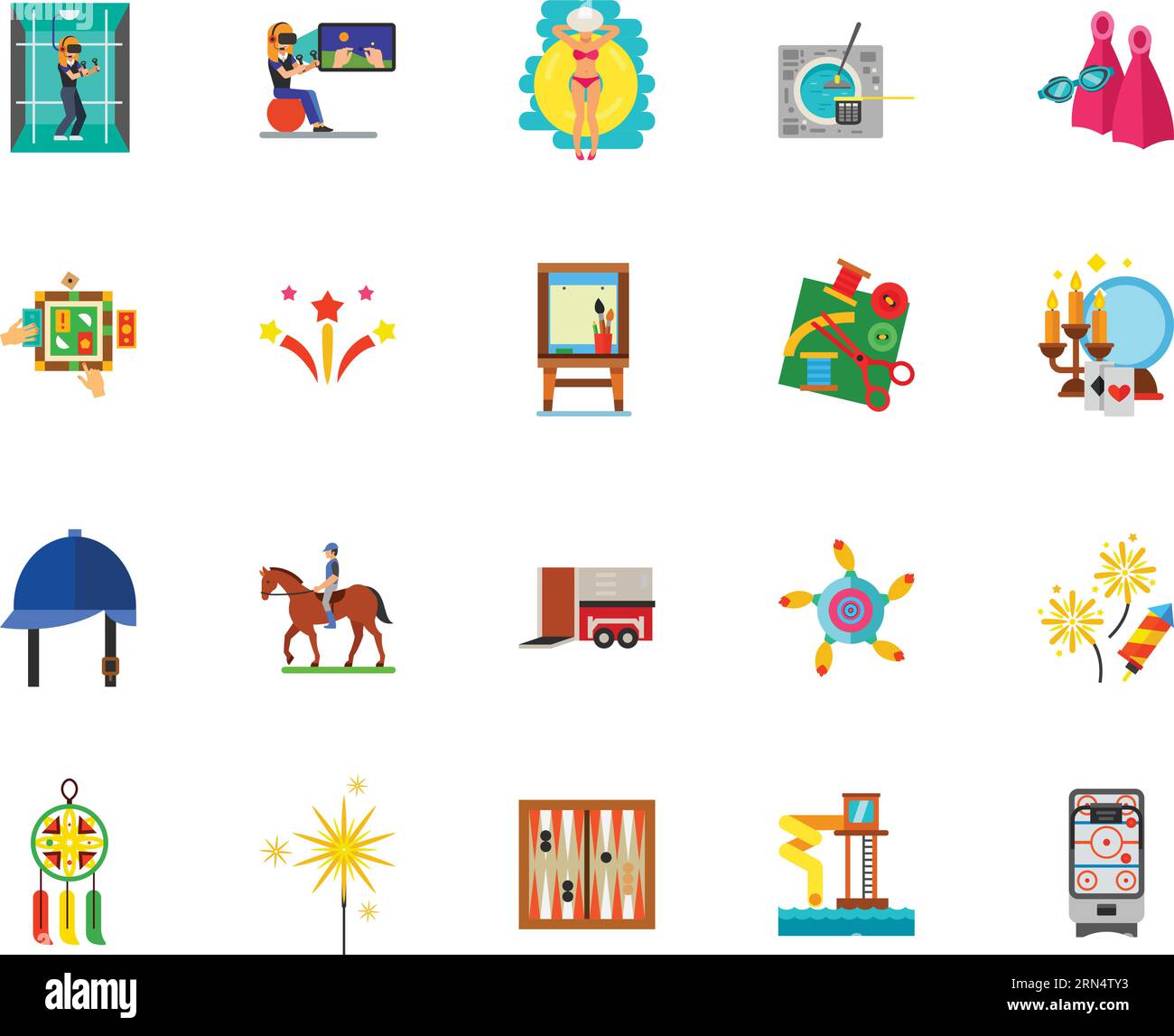 Fun icon set Stock Vector Image & Art - Alamy