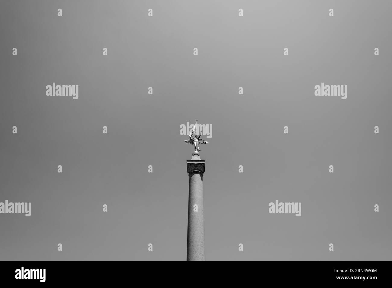 1st infantry division monument Black and White Stock Photos & Images ...