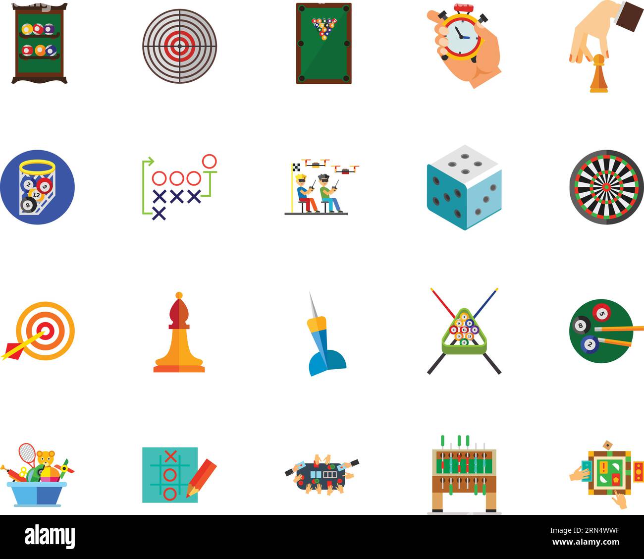 Games free time Stock Vector Images - Alamy