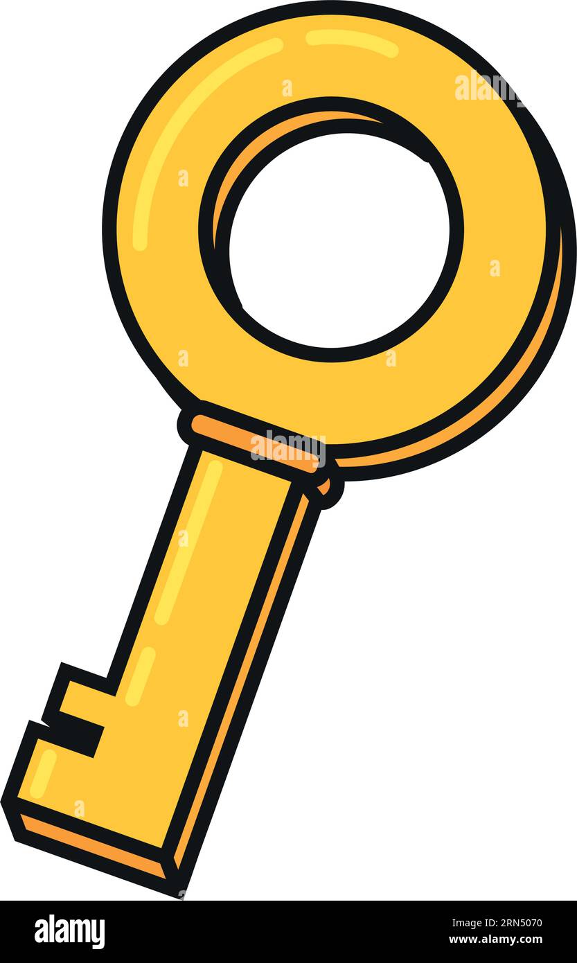 Isolated colored key Gaming icon Vector illustration Stock Vector Image ...