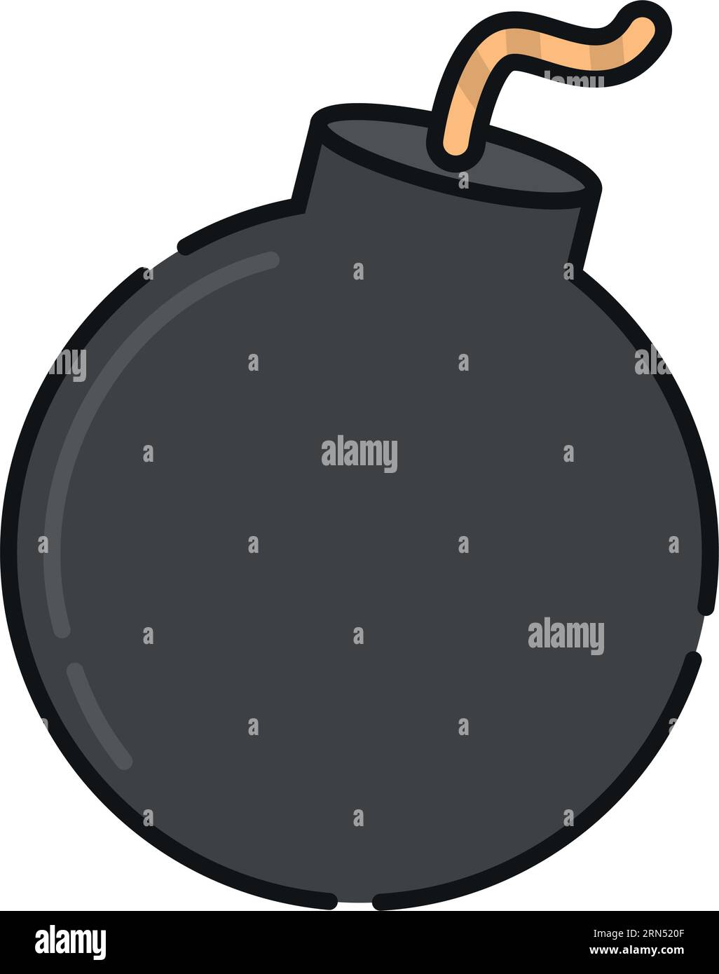 Isolated colored bomb Gaming icon Vector illustration Stock Vector ...