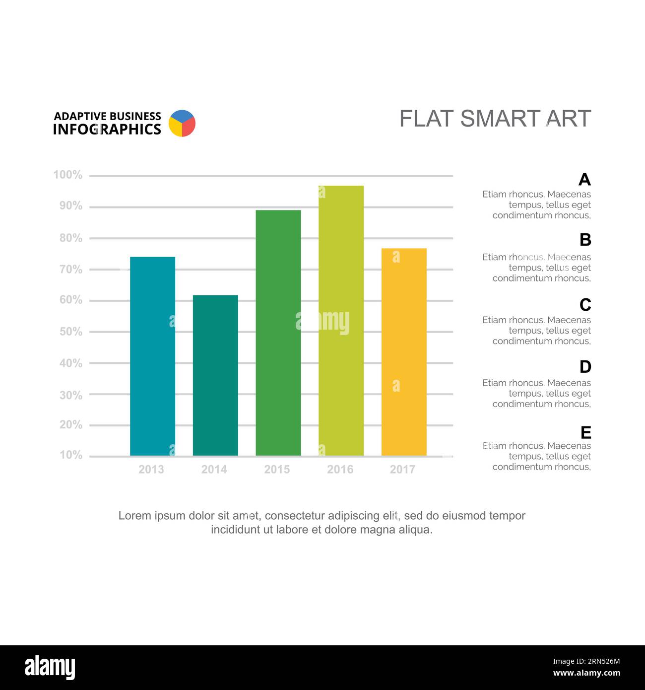 Colorful bar chart scheme vector illustration Stock Vector Image & Art ...