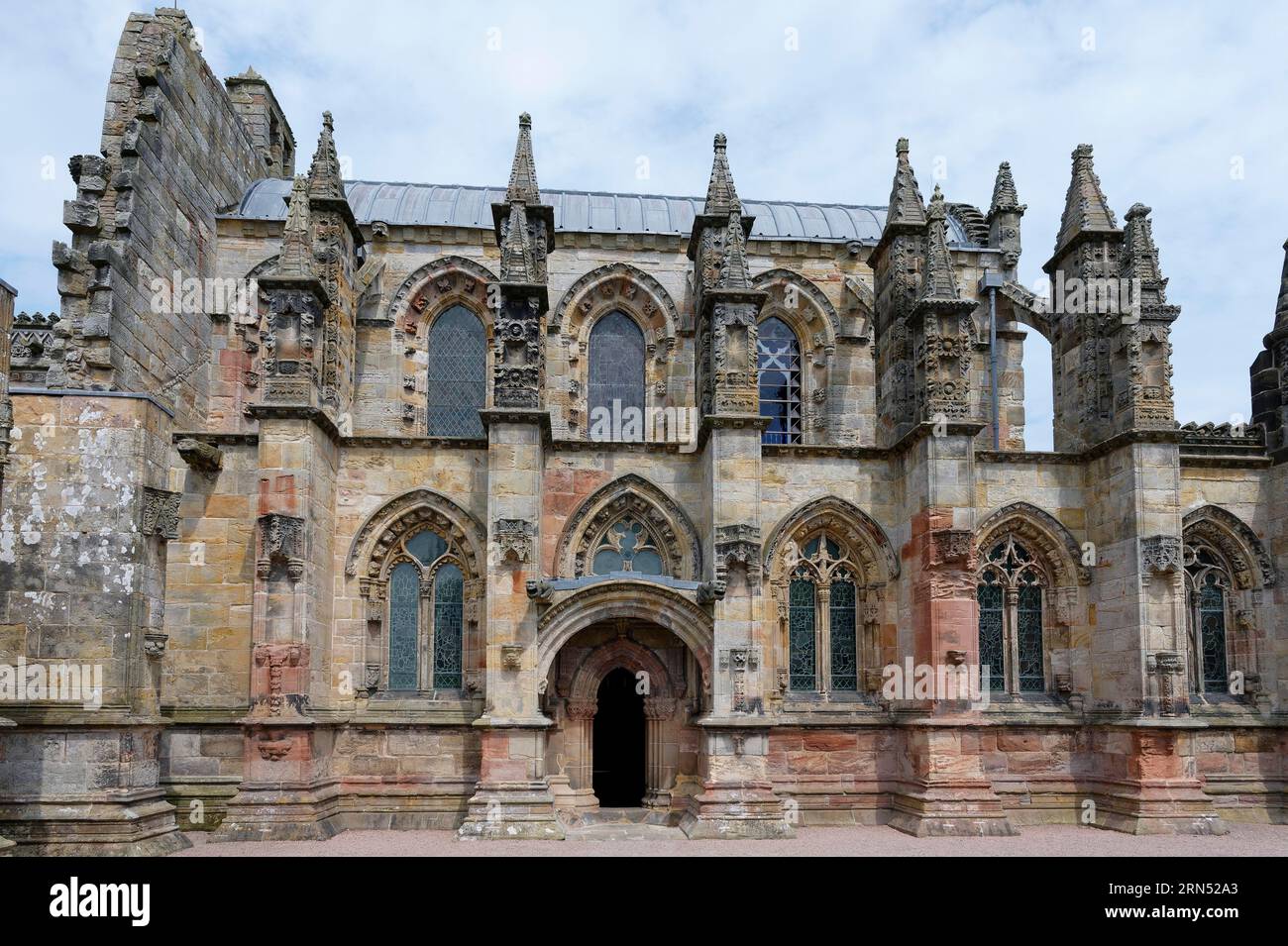 Rosslyn Chapel, originally Collegiate Chapel of St Matthew, Gothic ...
