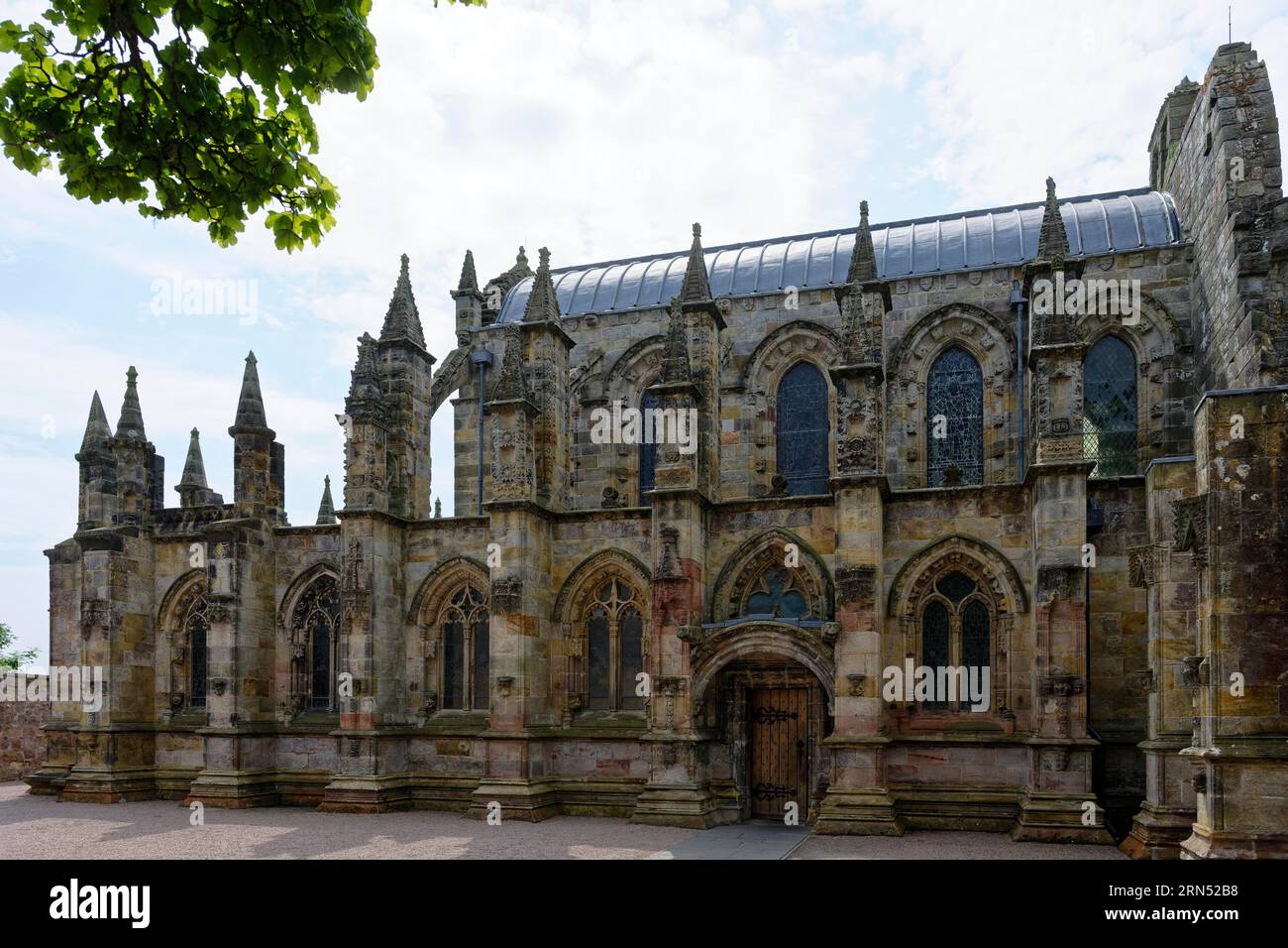 Rosslyn Chapel, originally Collegiate Chapel of St Matthew, Gothic ...
