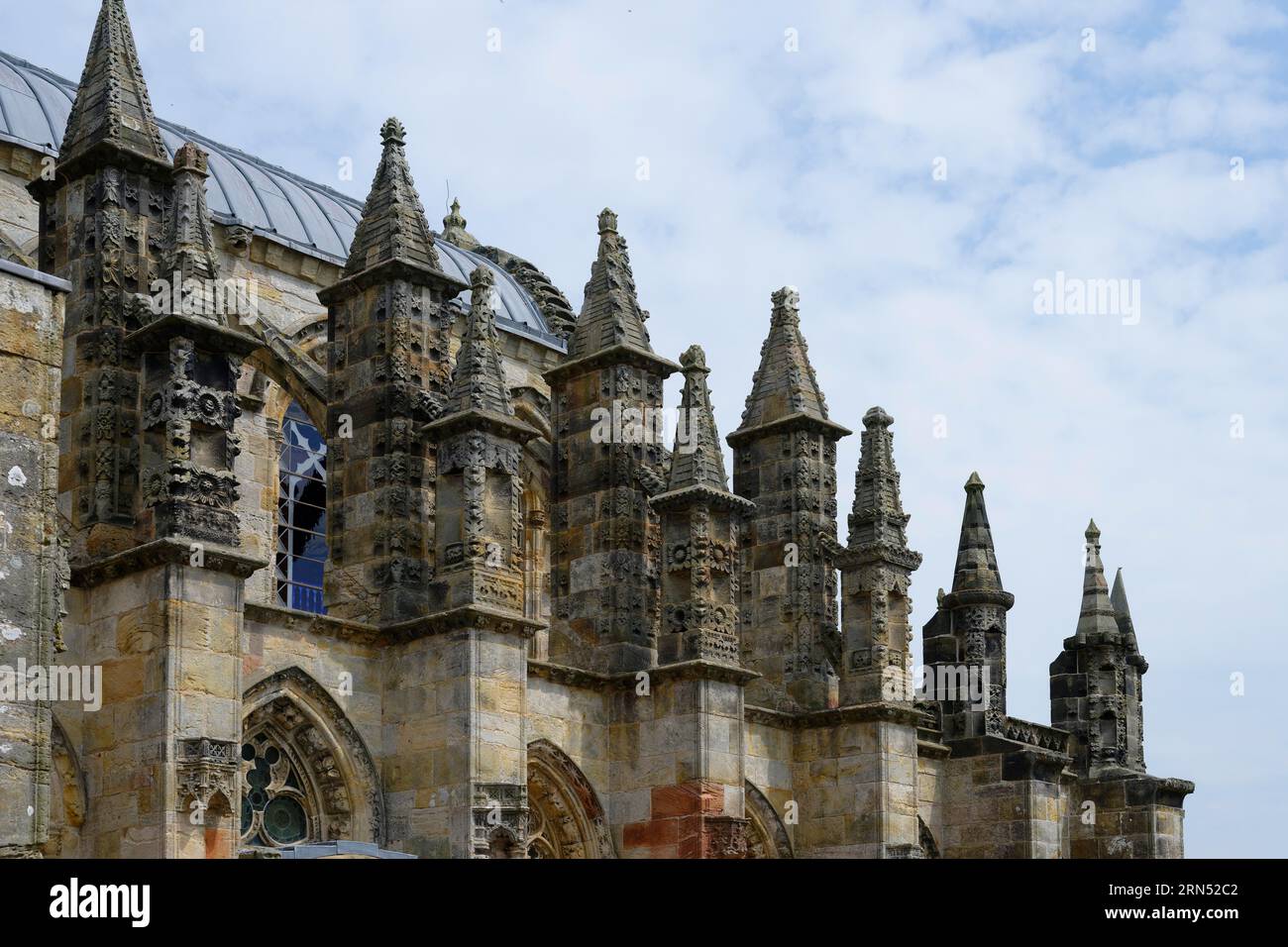 Rosslyn Chapel, originally Collegiate Chapel of St Matthew, Gothic ...