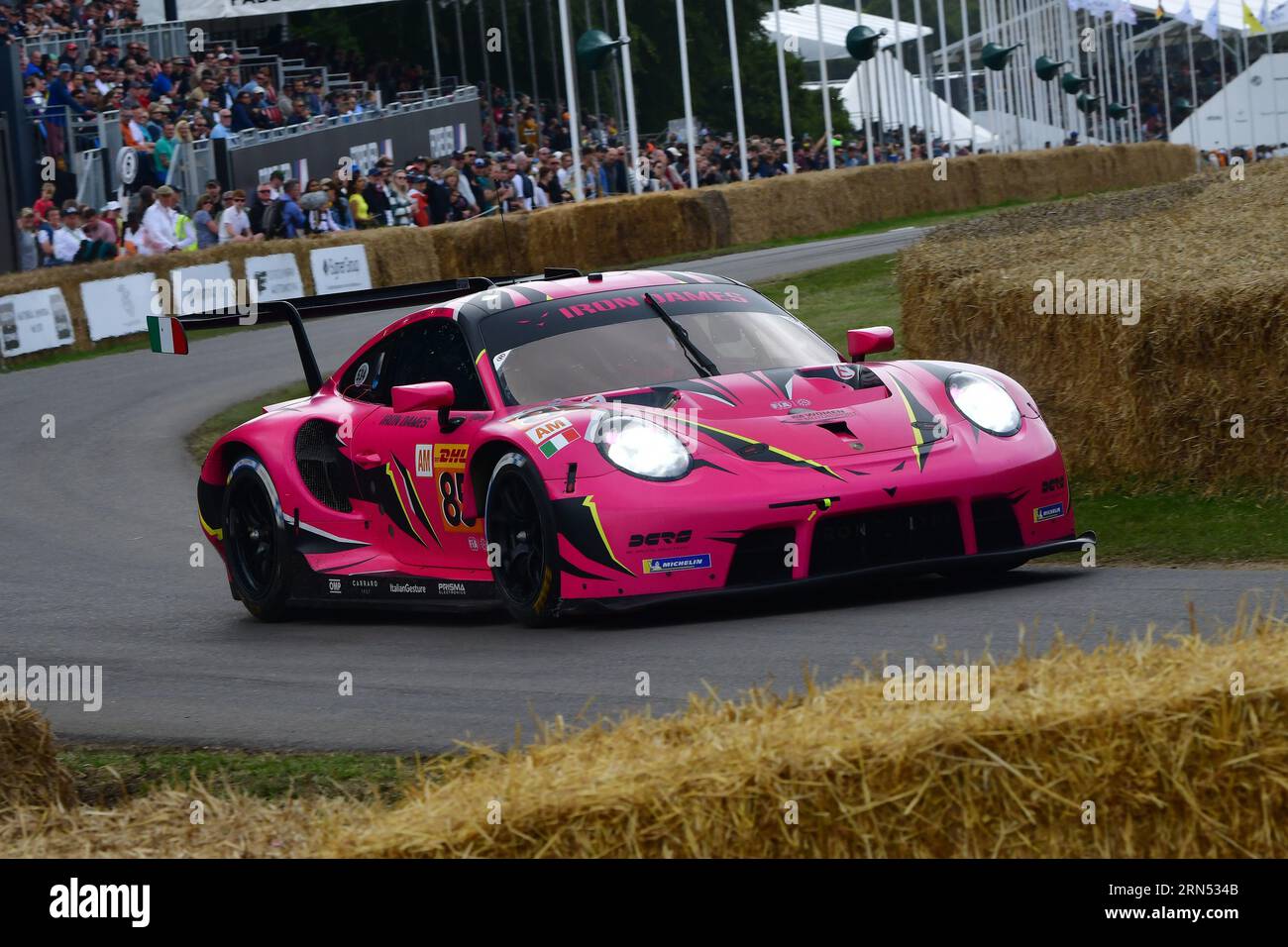 Rachel Frey, Porsche 911 RSR-19, Iron Dames, 75 Years of Porsche, 60 Years of the 911, with its ...