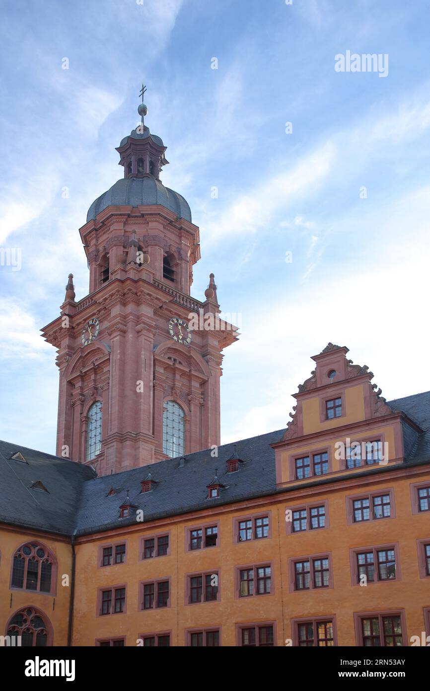 Tower of the Neubaukirche, University Church, Renaissance, Inner ...
