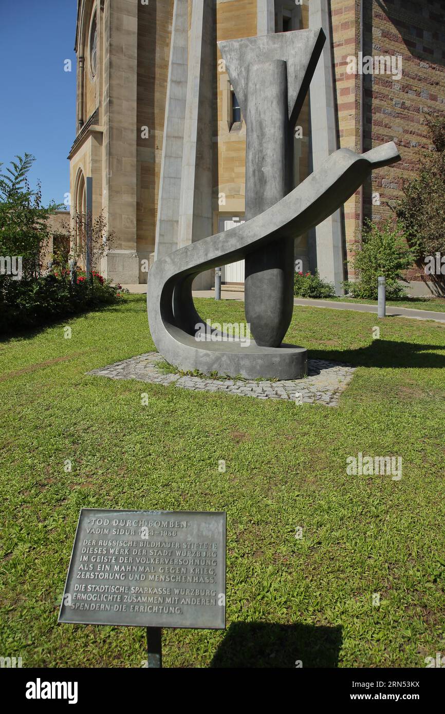 Sculpture Death by Bombs by Vadim Sidur 1993, Memorial against War and ...
