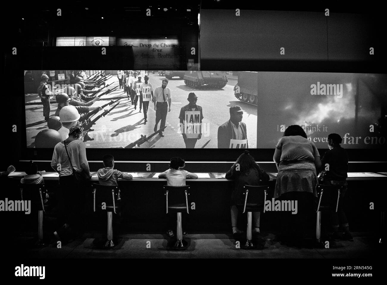 Washington dc museum exhibit Black and White Stock Photos & Images - Alamy