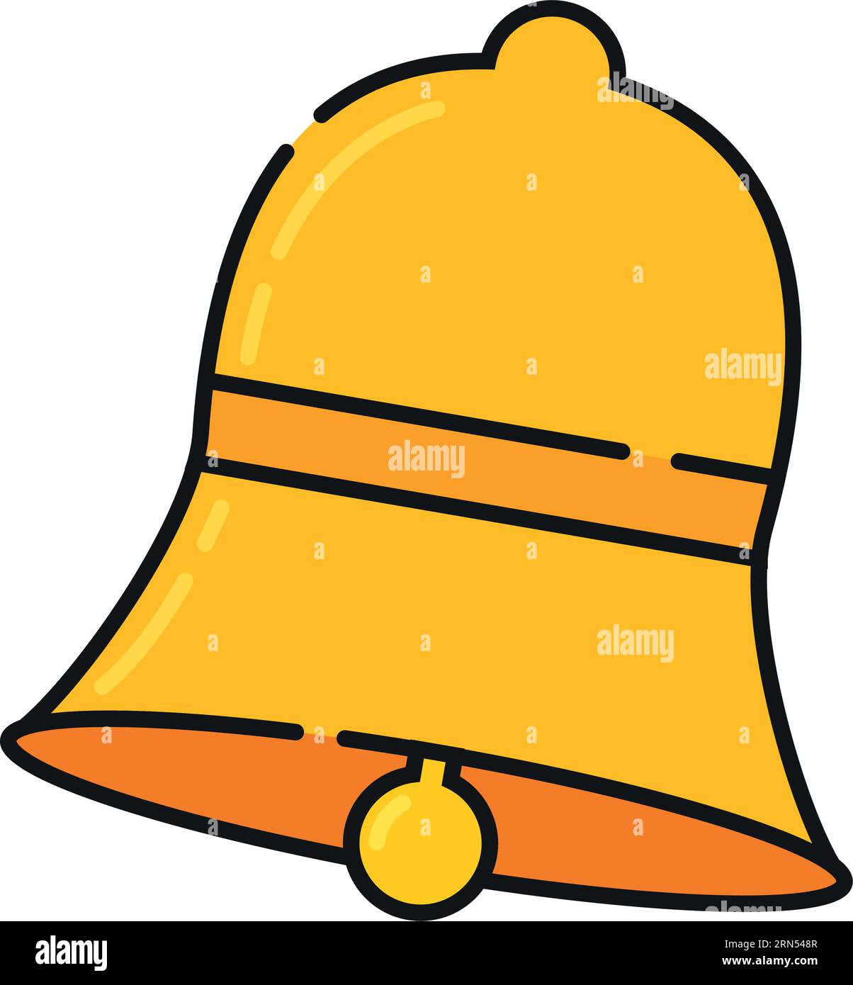 Isolated colored bell Gaming icon Vector illustration Stock Vector ...