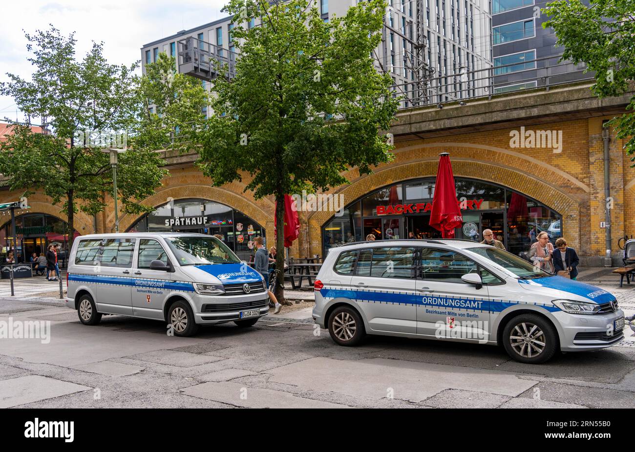 Emergency vehicles of the Berlin Police and Public Order Office ...