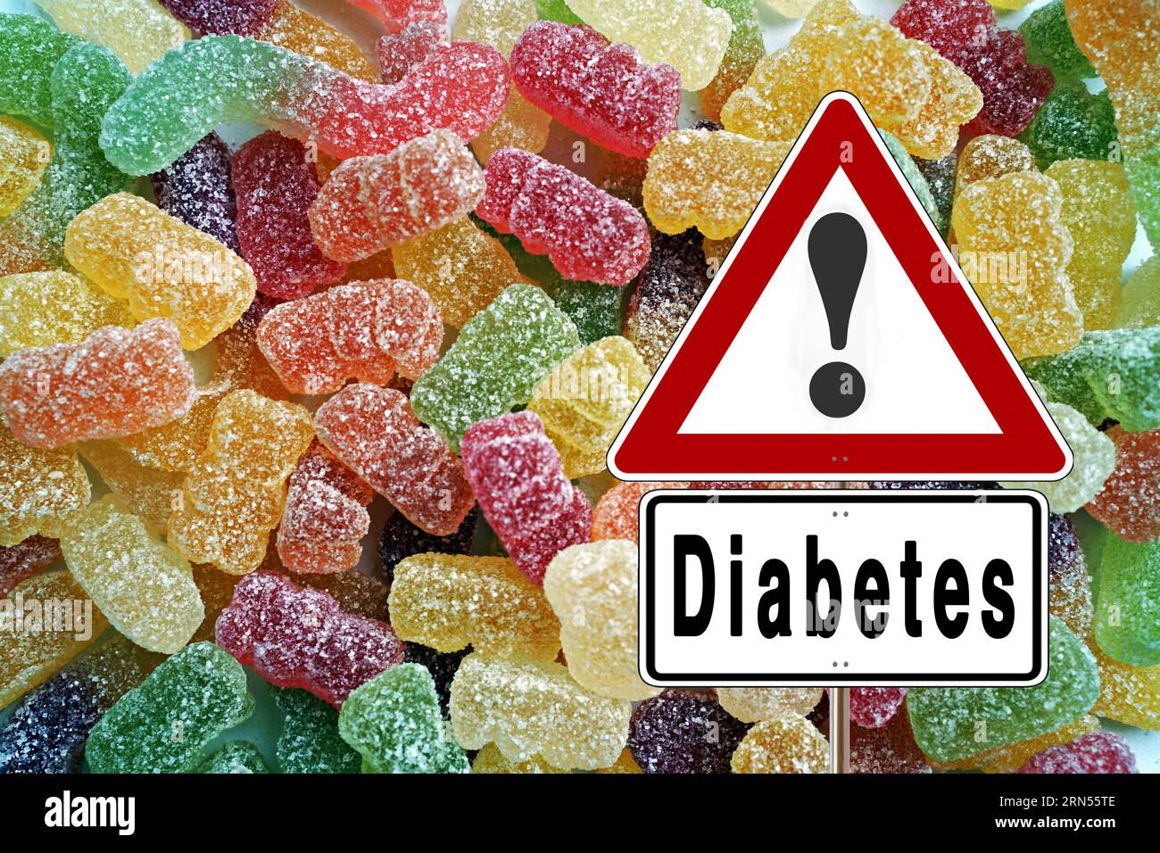 Symbolic image, Attention sign, Caution, Indication of diabetes, Sugar ...