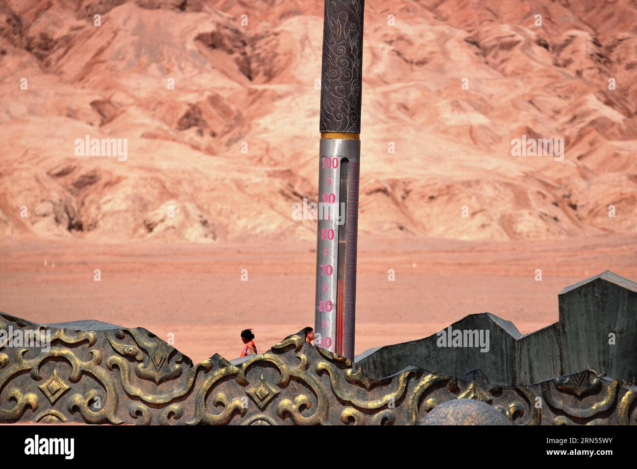 Giant thermometer hi-res stock photography and images - Alamy
