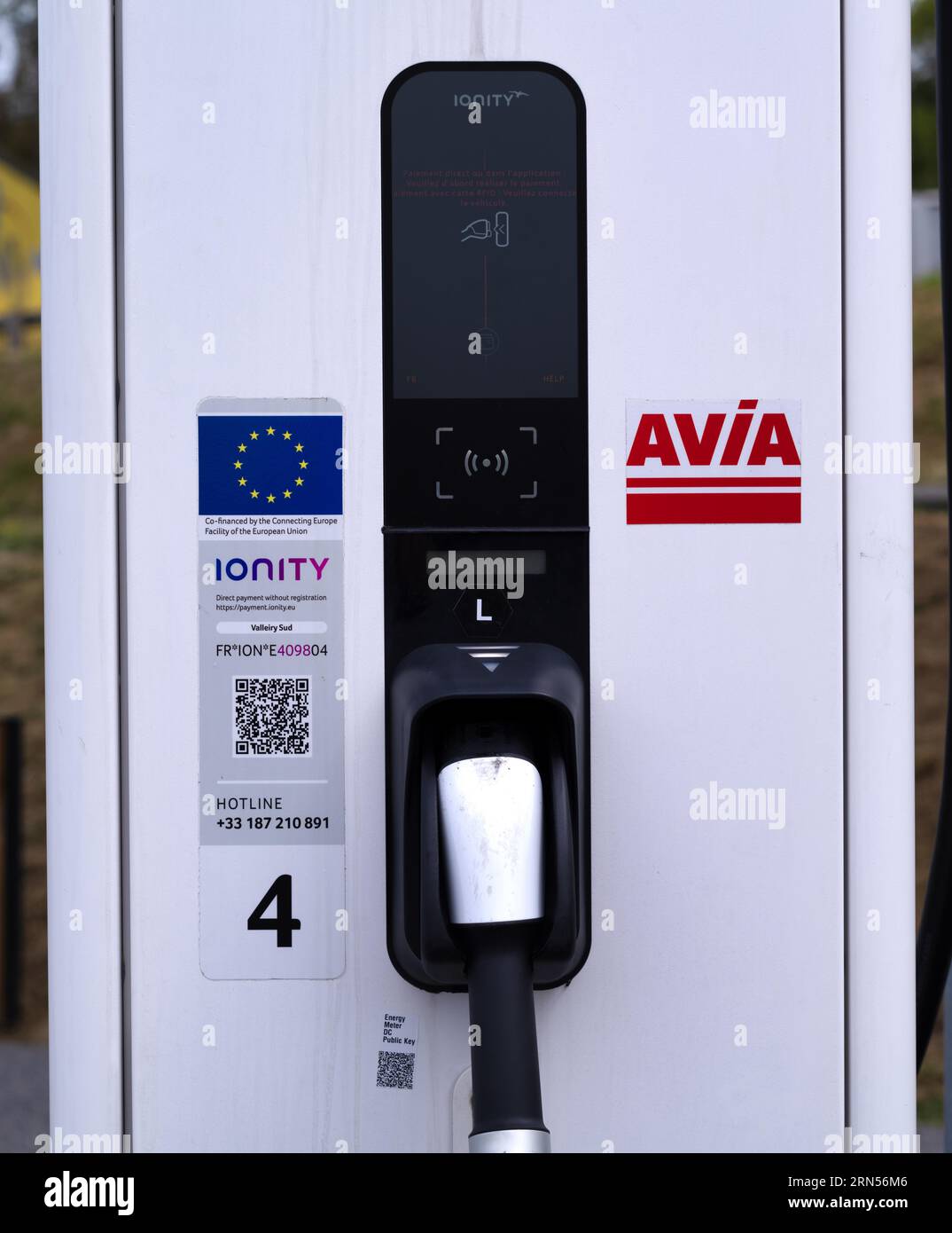IONITY Avia charging station for electric cars, electric charging ...