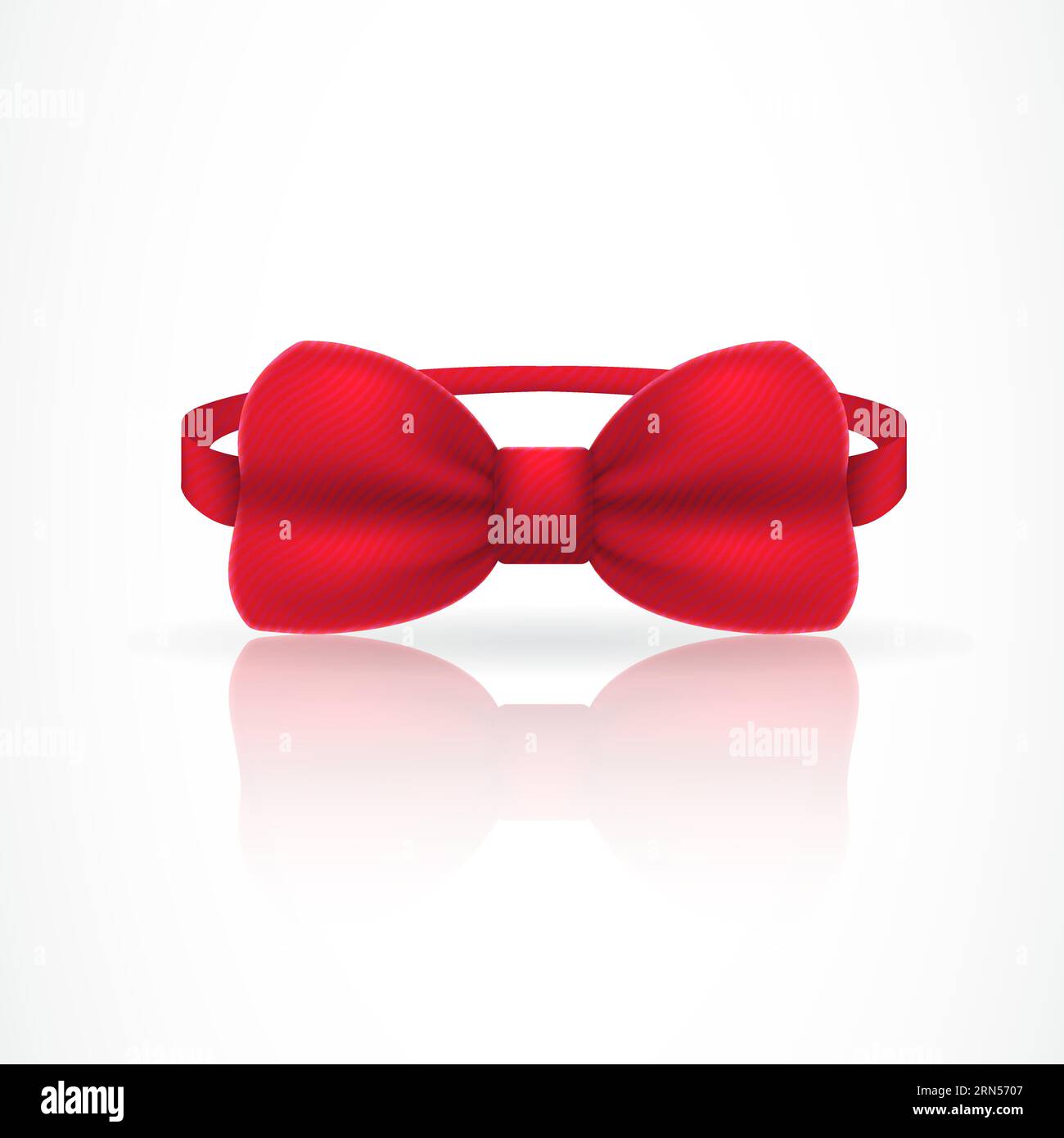 Fashionable red bow tie Stock Vector Image & Art - Alamy