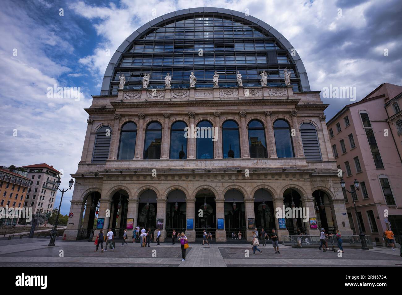 Opera, Old Town, Lyon, Departement Rhone, Region Auvergne-Rhone-Alpes ...