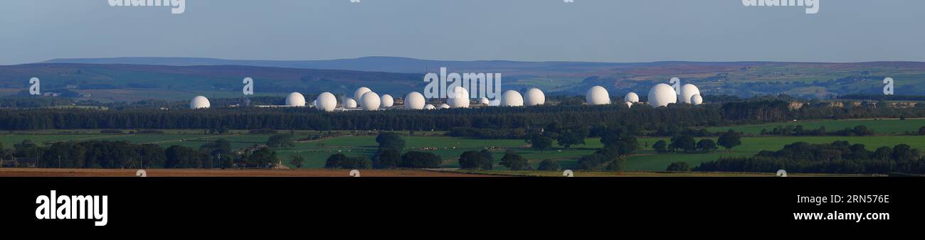 RAF Menwith Hill Listening Station near Harrogate, North Yorkshire ...